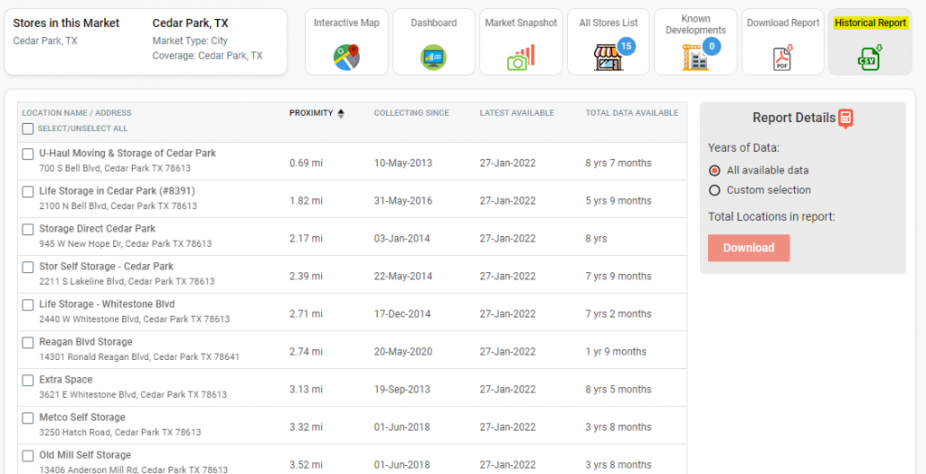 Historical rate data on-demand, directly from your dashboard | Resources